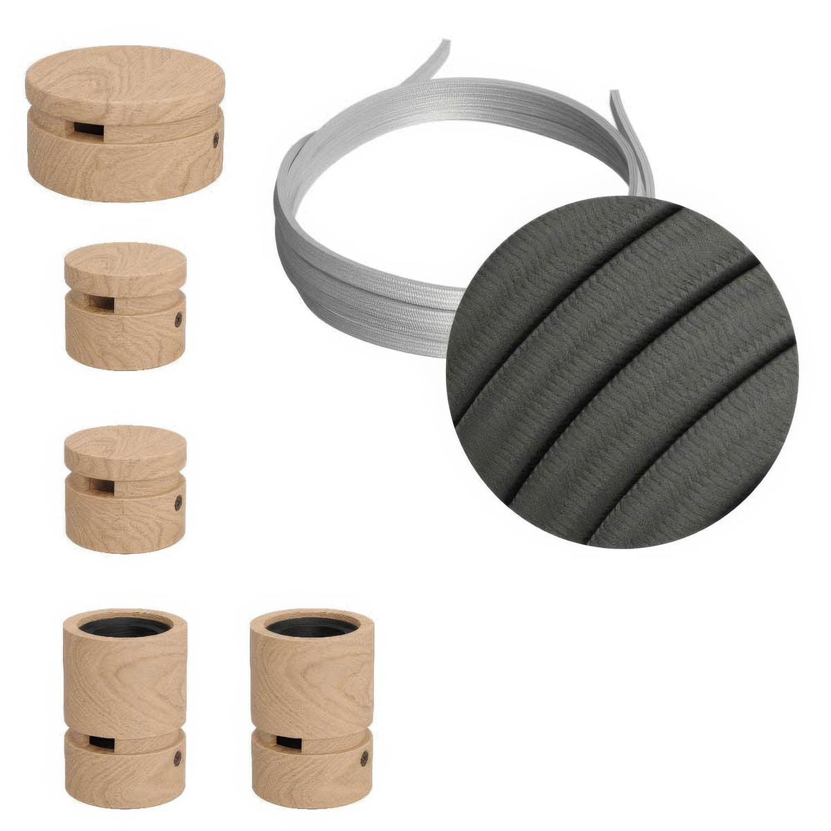 Filé Wiggle Kit voor originele wandverlichting - CM03 – Creative Cables